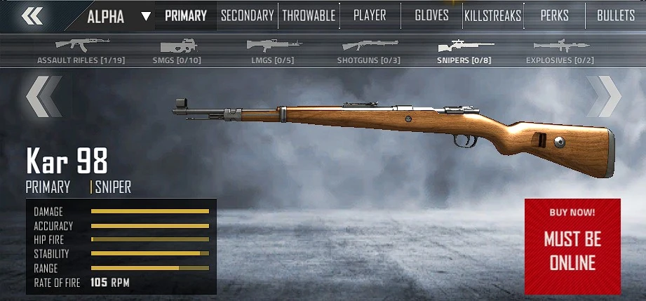 Kar 98 | Bullet Force Wiki | Fandom