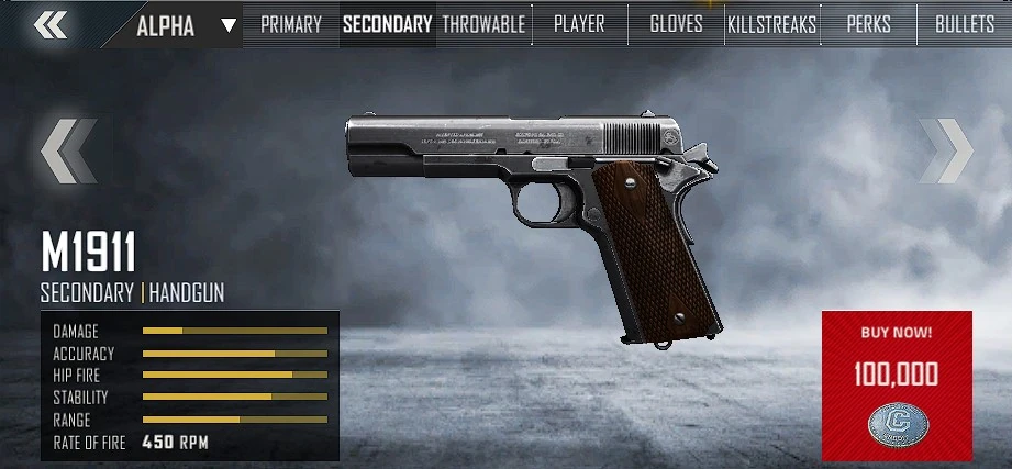 M1911 | Bullet Force Wiki | Fandom