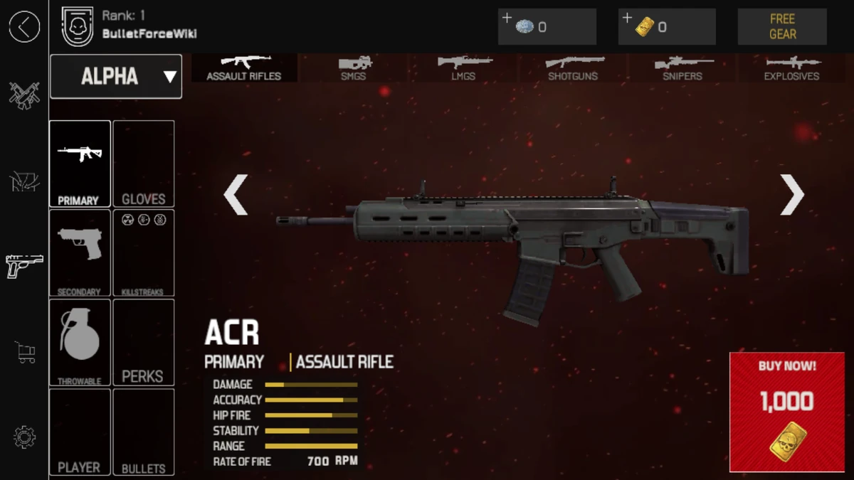 ACR | Bullet Force Wiki | Fandom