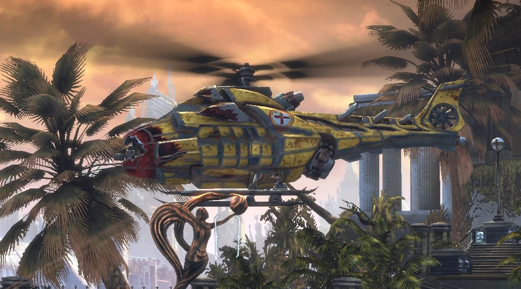 Banshee Helicopter | Bulletstorm Wiki | Fandom