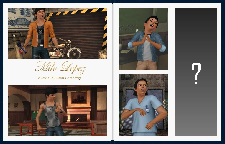 Milo Lopez | Bully Fanon Wiki | Fandom