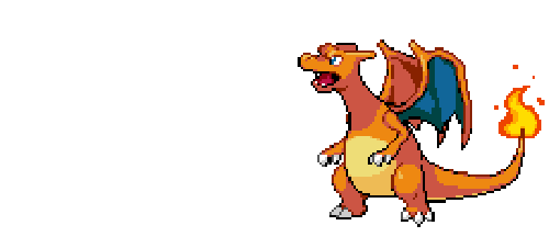 Shiny Charizard Sprite Gif