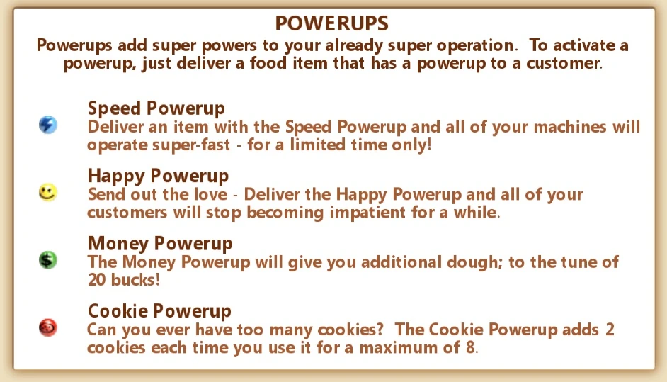 Powerup | Burger shop Wiki | Fandom