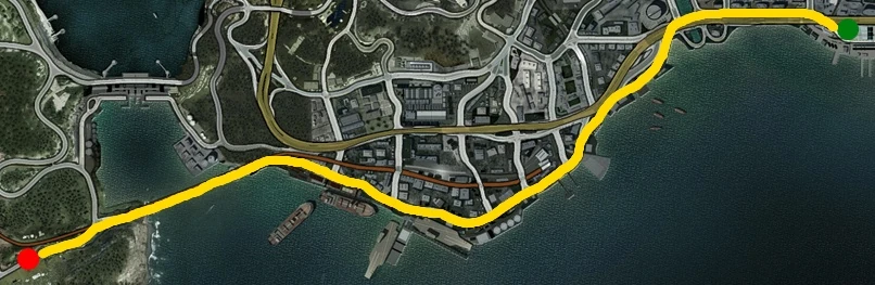 Carson Fastback Burning Route (Every Car) | Burnout Paradise Remastered ...