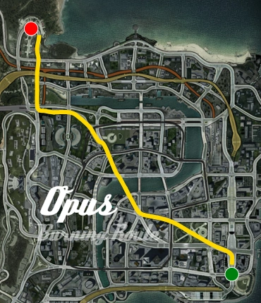 Carson Opus Burning Routes | Burnout Paradise Remastered Time Trackers ...