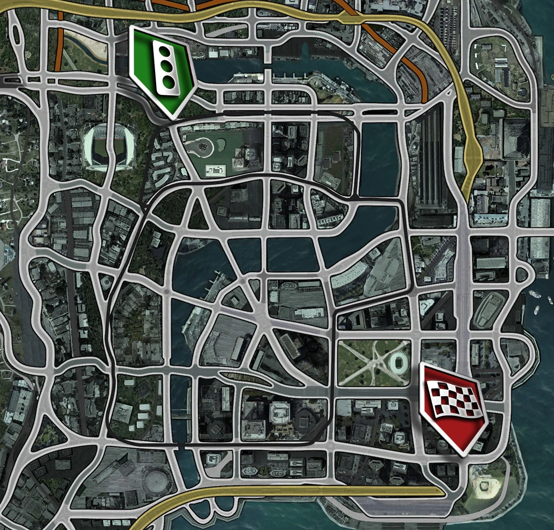 Hunter Vegas Burning Route (Every Car) | Burnout Paradise Remastered ...