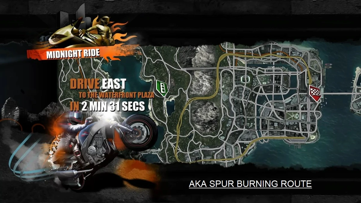 Spur Burning Route 2 | Burnout Paradise Remastered Time Trackers Wiki ...