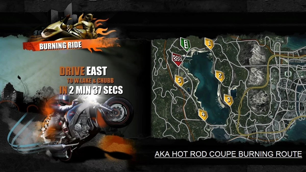 Hot Rod Coupe Burning Route - Burning Ride | Burnout Paradise ...