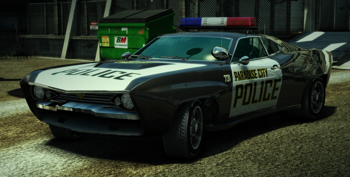Carson PCPD Fastback | Burnout Wiki | Fandom