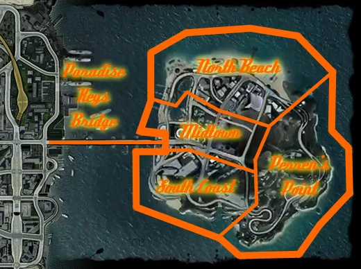 Burnout Paradise Map