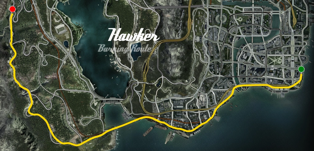 Hawker Burning Route | Burnout Wiki | Fandom