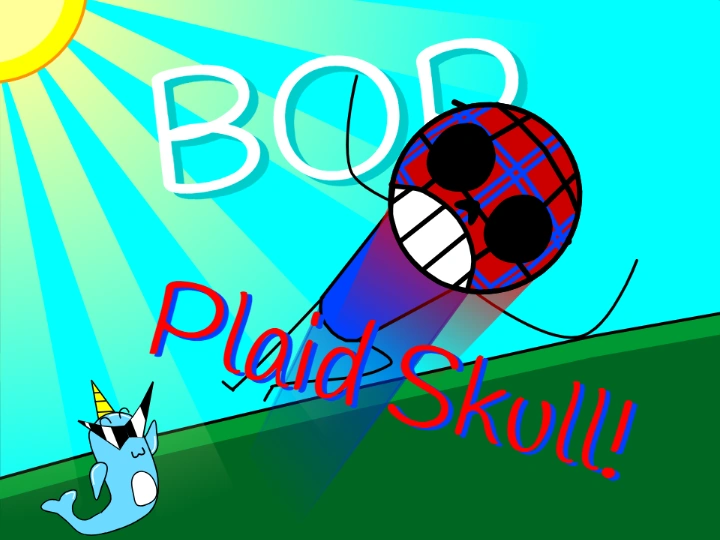 Bop Plaid Skull! | Burrito Men Wiki | Fandom