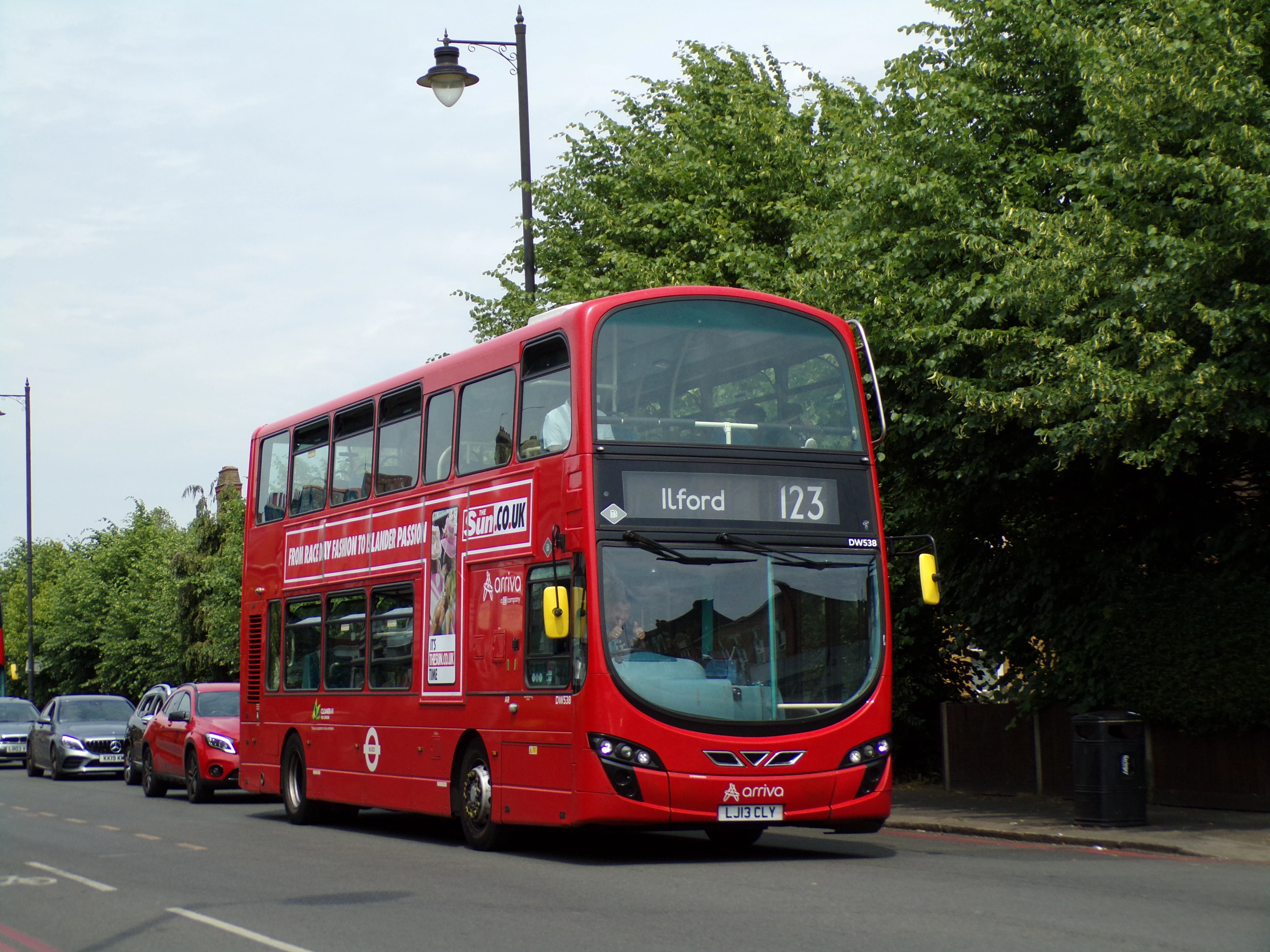 London Bus Routes Route 123 Ilford Wood Green London Bus Routes