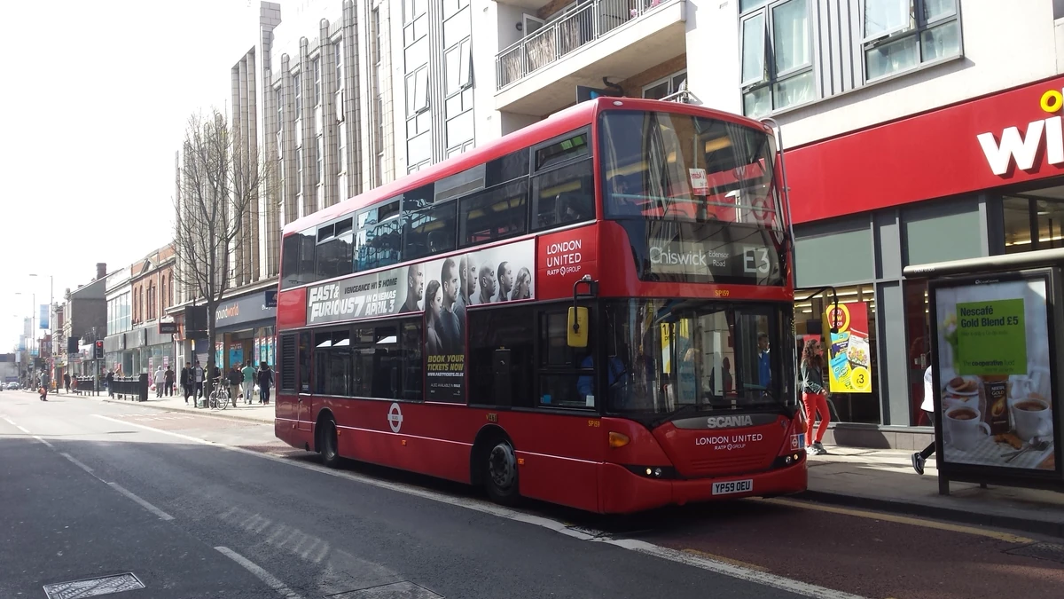 London Buses Route E3 | Bus Routes in London Wiki | Fandom