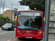 London Buses route 493 (2002-present) | Bus Routes in London Wiki | Fandom