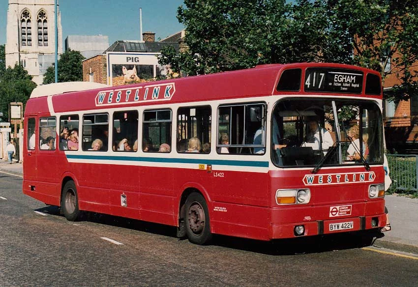 London Buses route 417 (1991-1998) | Bus Routes in London Wiki | Fandom