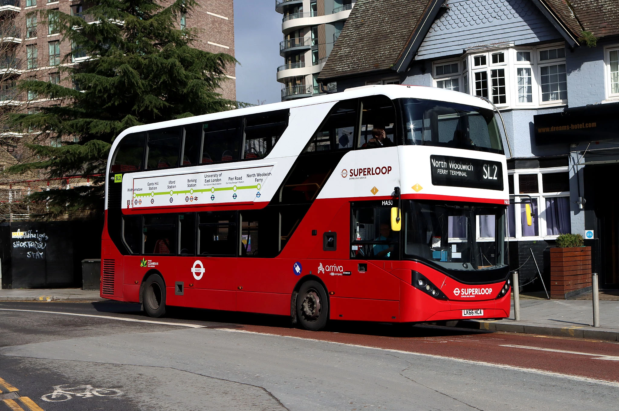 London Bus Route 295 Map