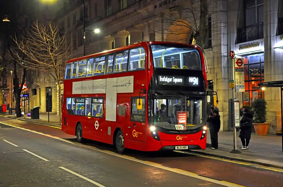 London Buses route N91 | Bus Routes in London Wiki | Fandom