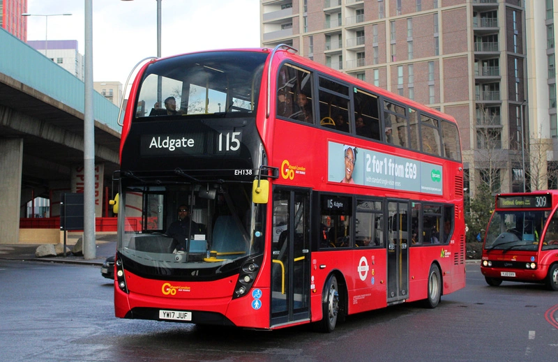 London Buses route 115 (1999-present) | Bus Routes in London Wiki | Fandom