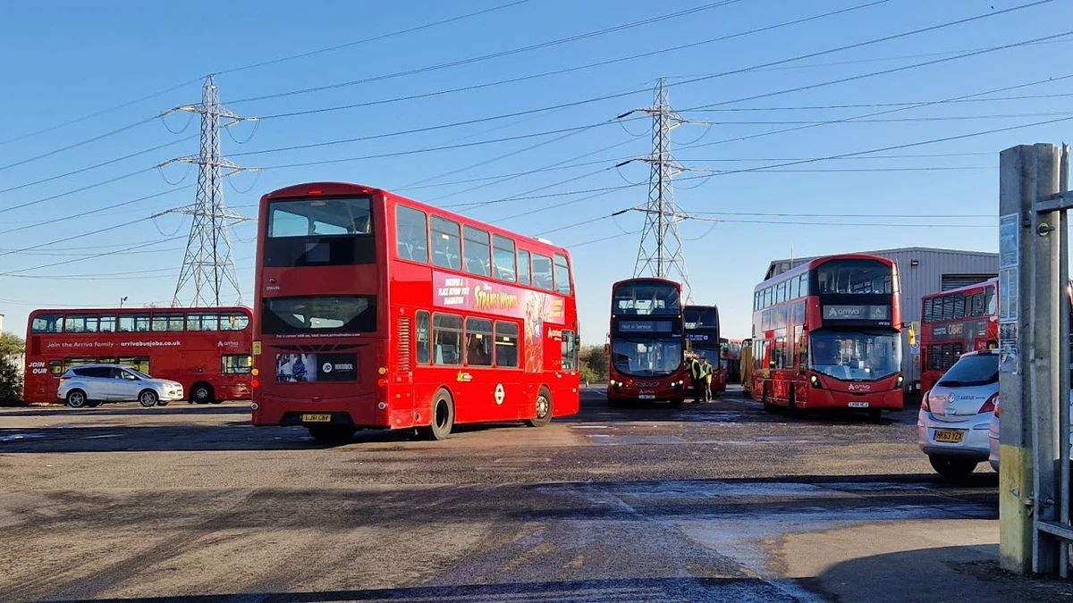 Edmonton Bus Garage | Bus Routes in London Wiki | Fandom