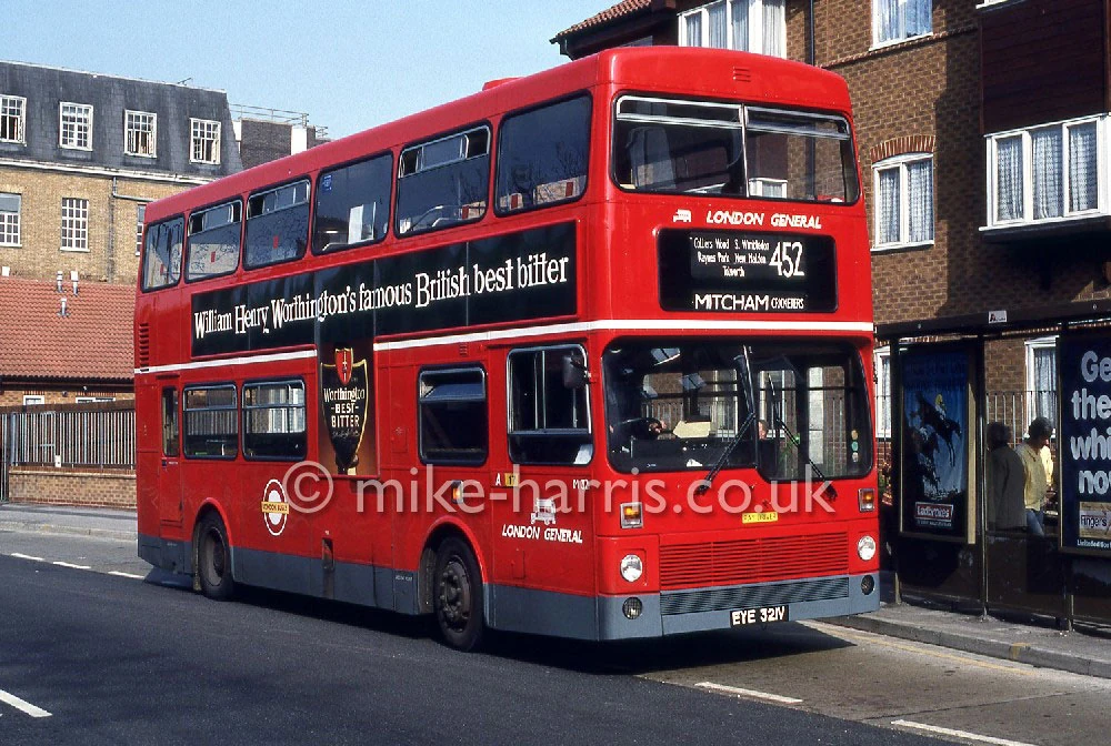 London Buses route 452 (1991-1992) | Bus Routes in London Wiki | Fandom