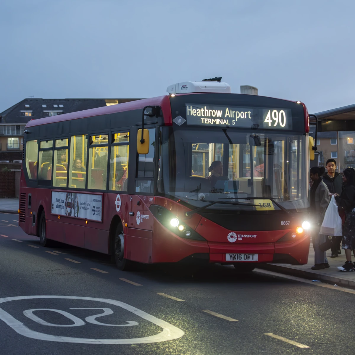 London Buses route 490 | Bus Routes in London Wiki | Fandom