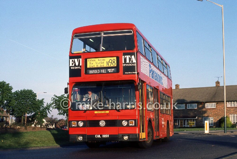 London Buses route N98 (1960-1995) | Bus Routes in London Wiki | Fandom
