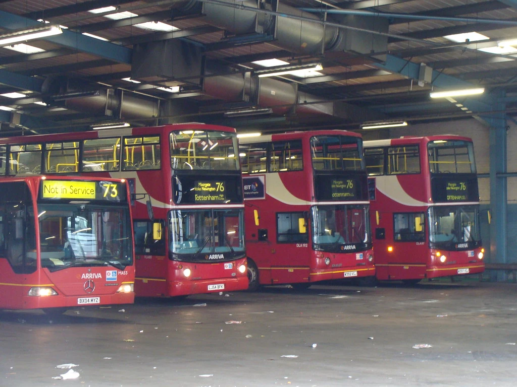 Tottenham Bus Garage | Bus Routes in London Wiki | Fandom