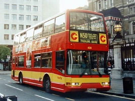 London Buses route N50 (1995-2008) | Bus Routes in London Wiki | Fandom