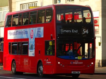 London Buses Route 54 | Bus Routes in London Wiki | Fandom