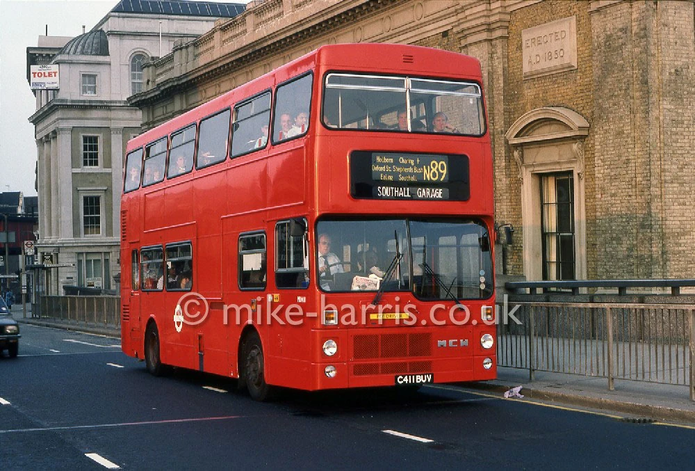 London Buses route N89 (1960-1996) | Bus Routes in London Wiki | Fandom