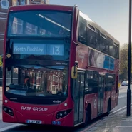 London Buses route 13 | Bus Routes in London Wiki | Fandom