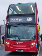 London Buses route 618 | Bus Routes in London Wiki | Fandom