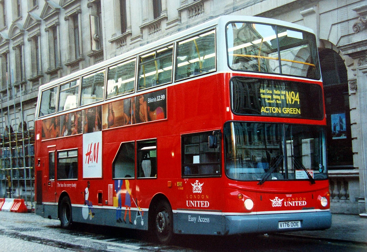London Buses route N94 (1999-2004) | Bus Routes in London Wiki | Fandom