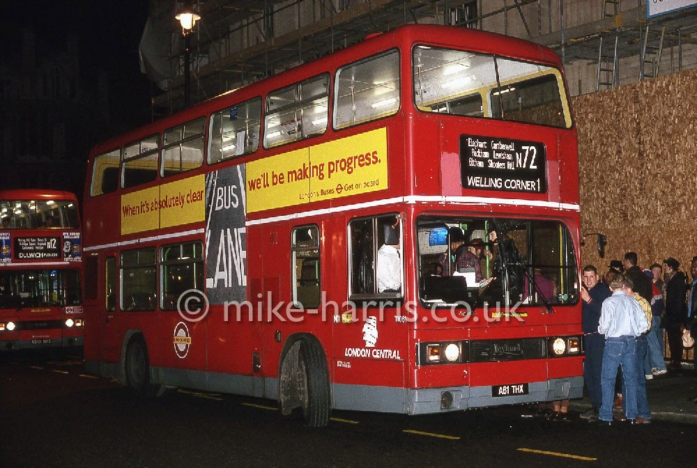 London Buses route N72 (1985-1995) | Bus Routes in London Wiki | Fandom