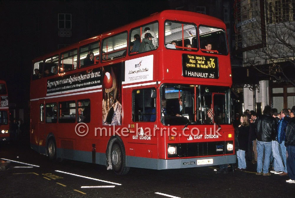 London Buses route N76 (1984-1995) | Bus Routes in London Wiki | Fandom