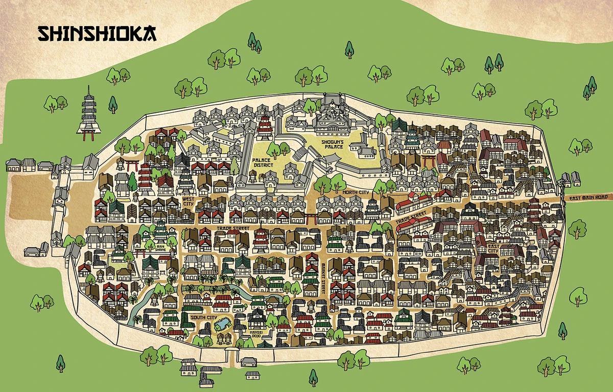 Places of Interest | Bushido Online Saga Wiki | Fandom