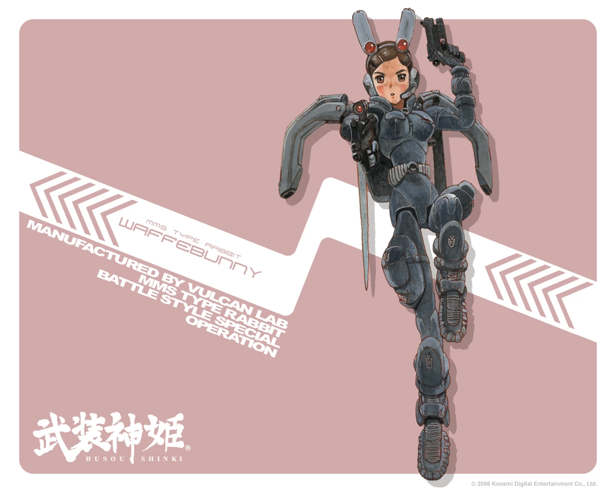 Rabbit Type Waffebunny | Busou Shinki: Roleplay Wiki | Fandom