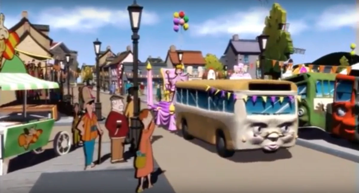 Stephanie and the Queen | Busy Buses Wiki | Fandom