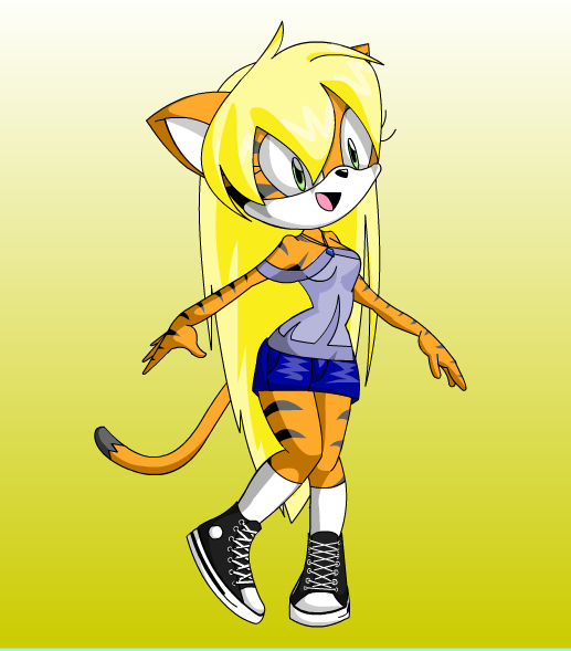 Jessica the Tiger | B&S Sonic Fan Character Wiki | Fandom
