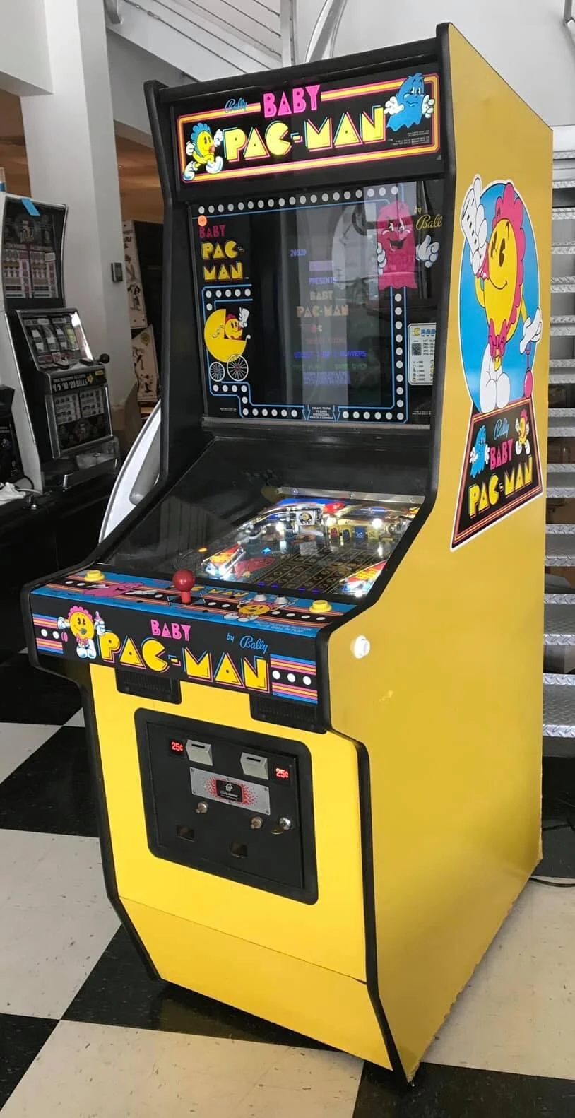 Baby Pac-Man (arcade pinball game) | Button Basher Wiki | Fandom