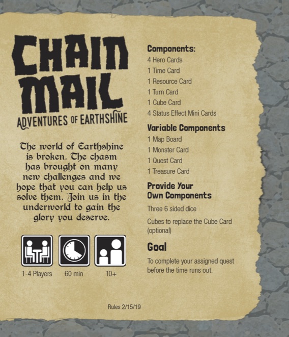Rules: Chain Mail | Button Shy Games Wiki | Fandom