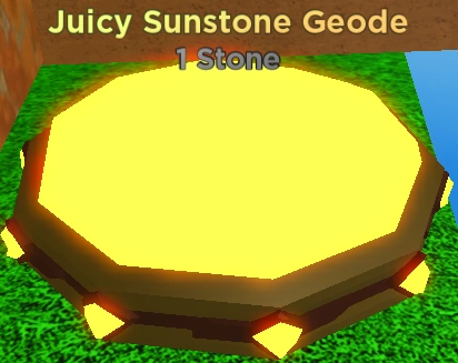 Juicy Sunstone Geode Button | Button Simulator:ED Wiki | Fandom
