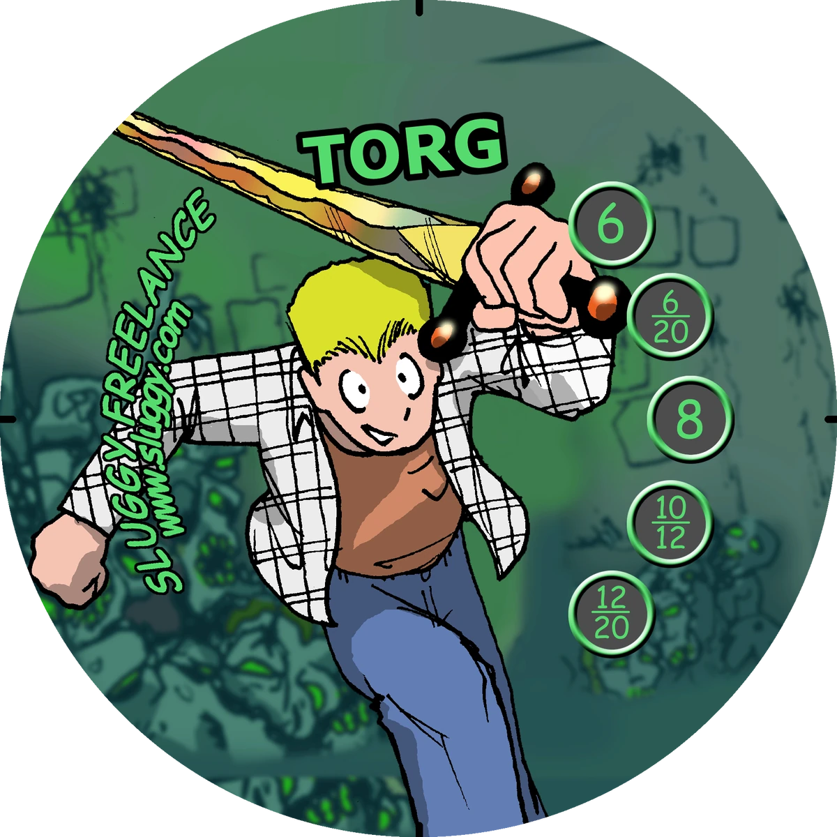 Sluggy Freelance | Buttonmen Wiki | Fandom