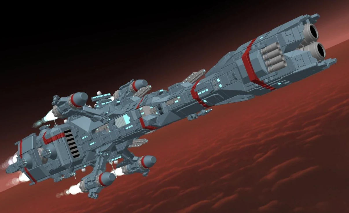 Military Space Frigate