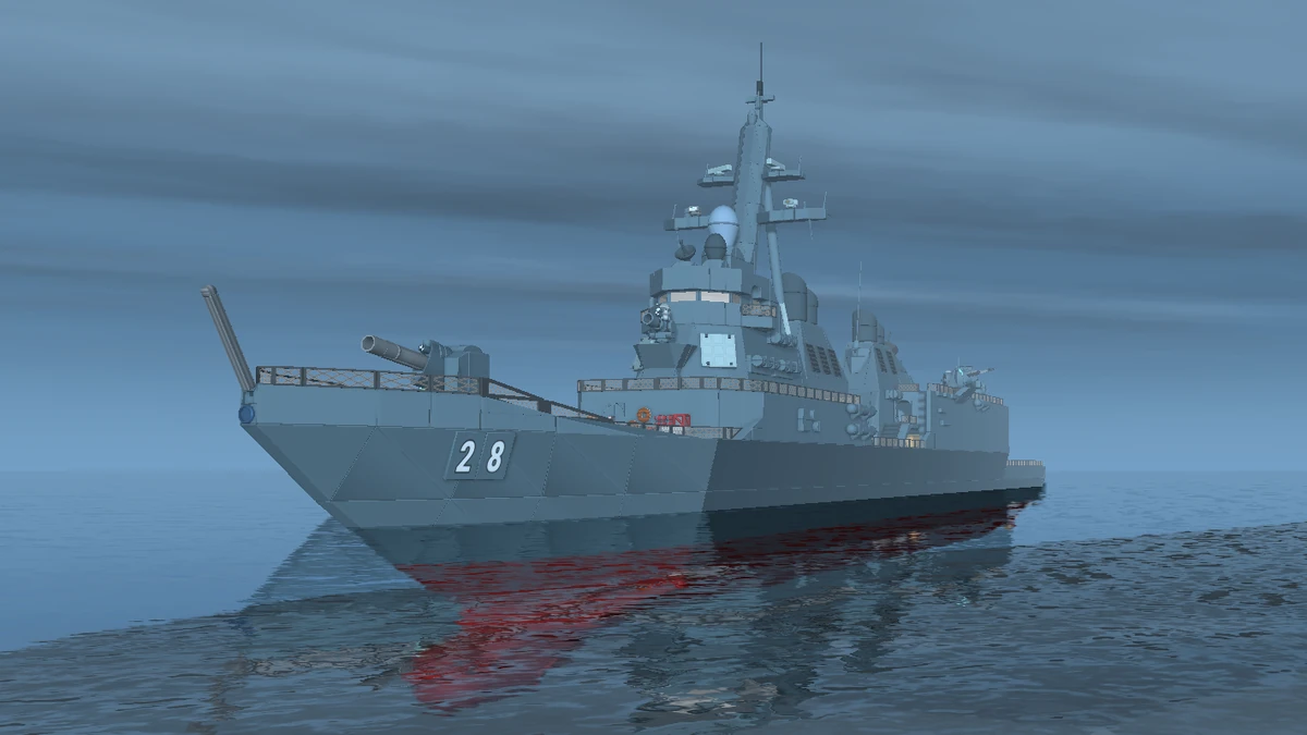 Dragon-class Guided Missile Destroyer | BlocksWorld Military Community ...