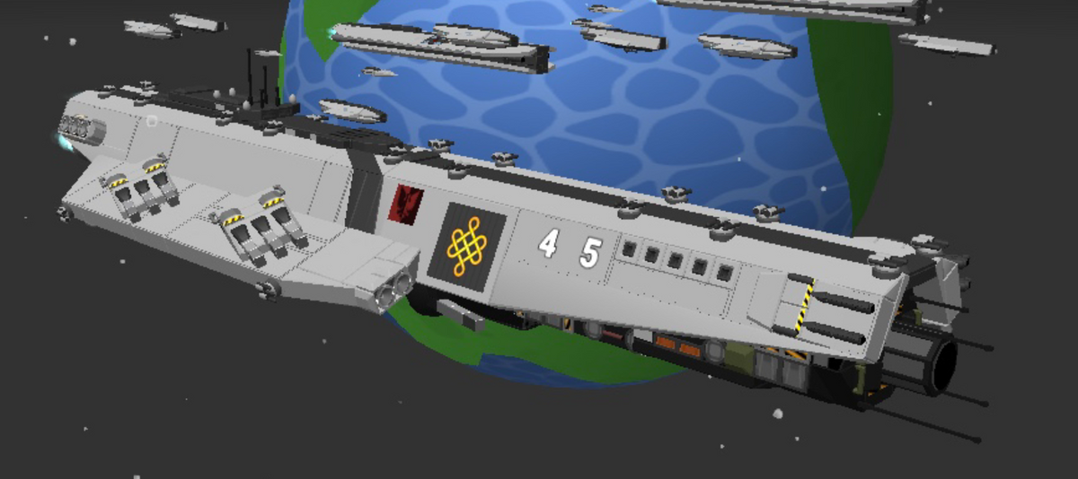 Heavy Cruiser Space Blocksworld Military Community Wiki Fandom