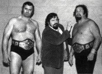 King Curtis Iaukea and Baron Mikel Scicluna | BWWE Wiki | Fandom