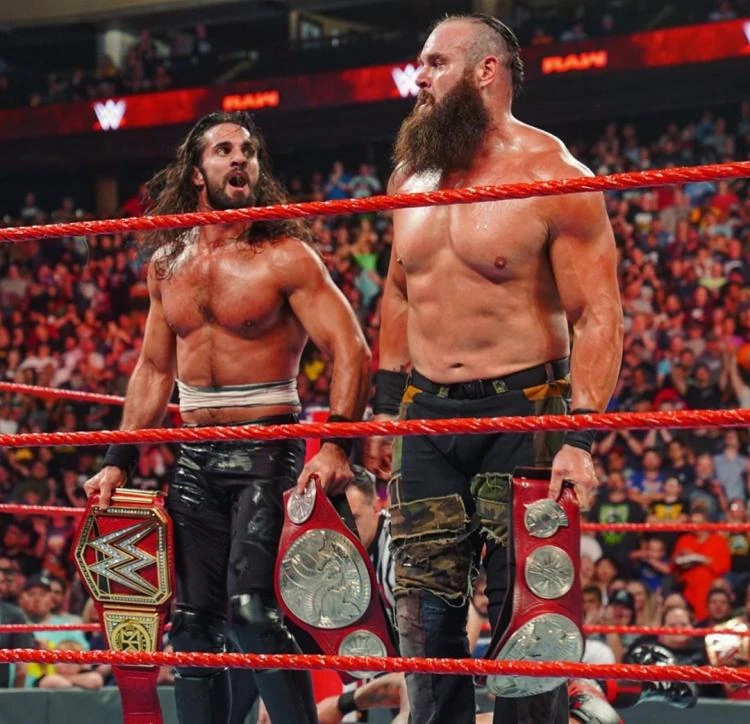 Seth Rollins and Braun Strowman | BWWE Wiki | Fandom