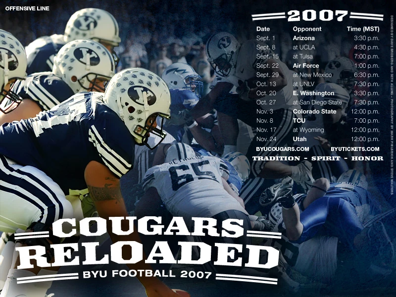 2007 Schedule | BYU Football Wiki | Fandom